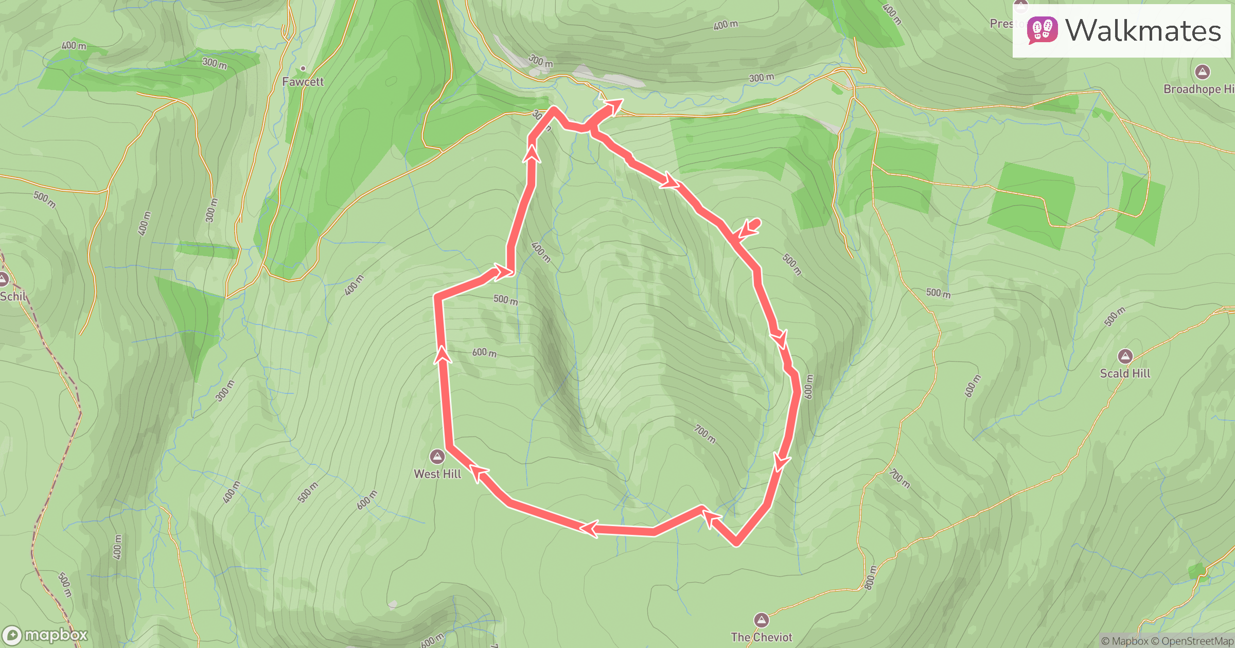 The Cheviot - two ww2 wrecks | Walkmates | Walkmates
